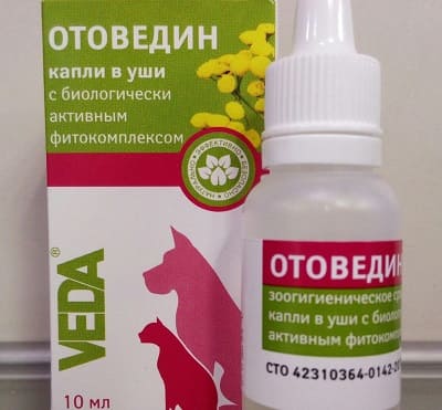 Капли от ушного клеща для собак – 25 препаратов